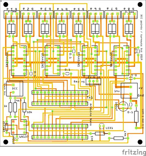 arduino points turnout accessory control v2 6 steps instructables