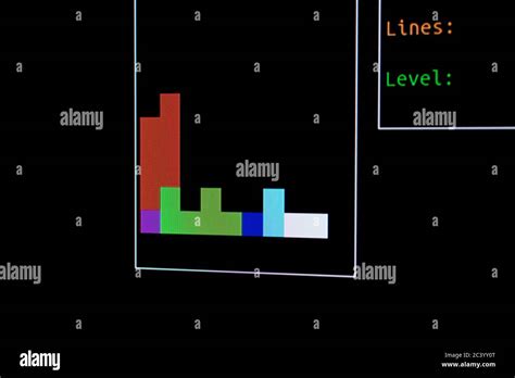 8 Bit Electronic Game Running On The Terminal Of An Open Source