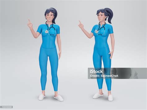 3d 렌더링 의사 만화 캐릭터 서 자신감 넘치는 친절한 치료사 3차원 인쇄에 대한 스톡 사진 및 기타 이미지 3차원 인쇄 가공의 인물 건강 진단 Istock