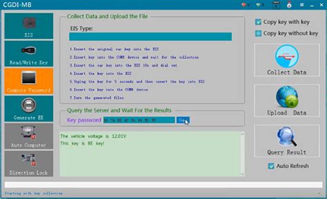 CGDI Prog MB Quick Test Read EZS Calculate Pass And Write Key