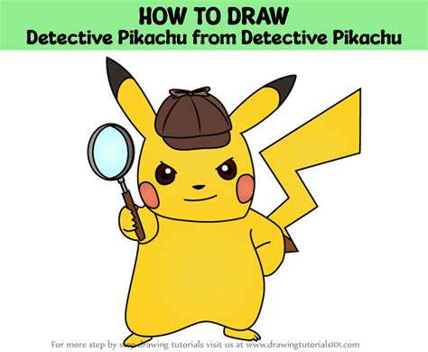 How To Draw Detective Pikachu Art Hub Infoupdate Org