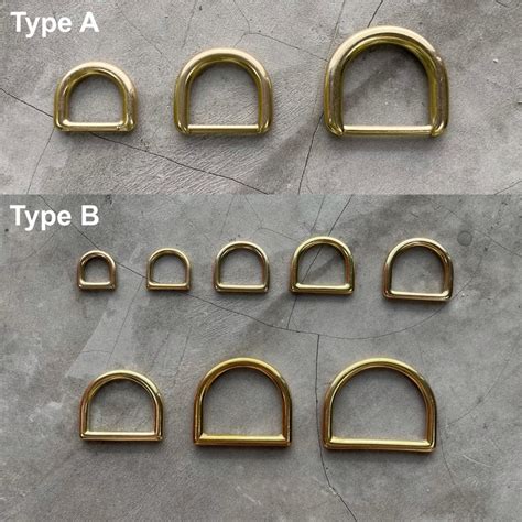 Seamless Solid Brass D Ring Shopee Malaysia