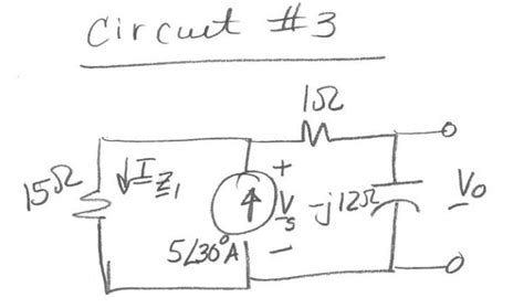 solved problem 3 for circuit 3 find vo current through