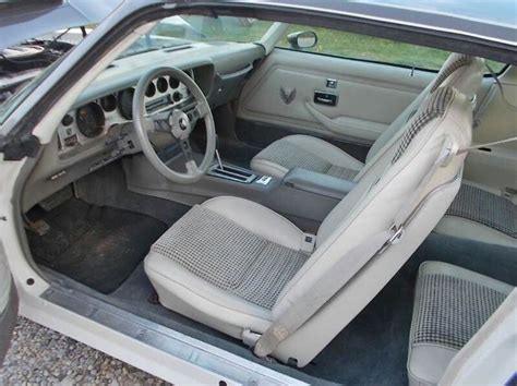 1980 Pontiac Firebird Trans Am Interior For Restoration