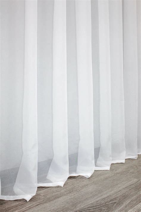 ᐉ Тюль Vr Textil н101 шифон 300х240 см Белый 41 003 • Купить в Киеве Украине • Лучшая цена в