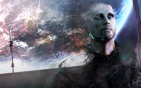 Download Wallpaper Mass Effect Shepard Art Catalyst Section Games In Resolution 1920x1200