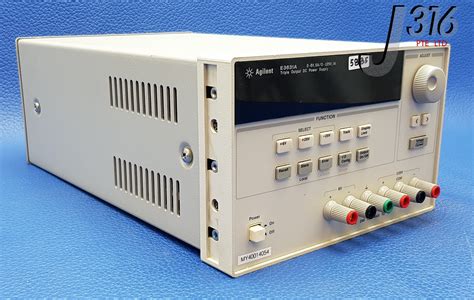 5885 AGILENT TRIPLE OUTPUT DC POWER SUPPLY E3631A J316Gallery