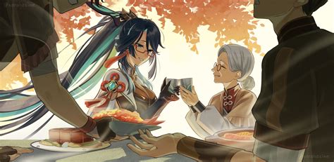 Narahazime Madame Ping Genshin Impact Xianyun Genshin Impact