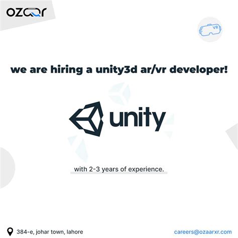 Ozaarxr On Linkedin Unity3ddeveloper Gamedeveloper Job Jobalert