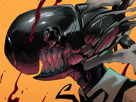 Reze Bomb Devil Hybrid Form From Chainsaw Man Anime 4k Wallpaper Download