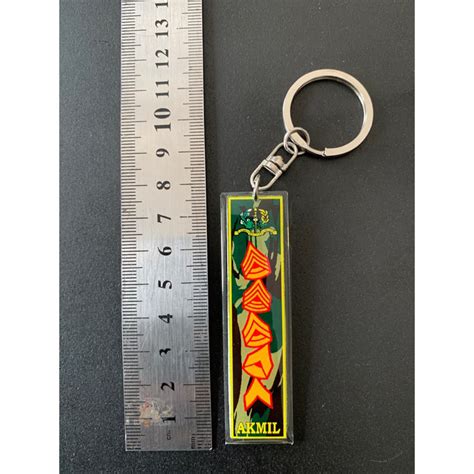 Jual Ganci Gantungan Kunci Mika Sevron Baju Mini Loreng Pdl Taruna Akmil Akademi Militer