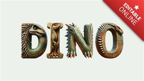 Reptiles Генератор шрифтов And Текстовые эффекты