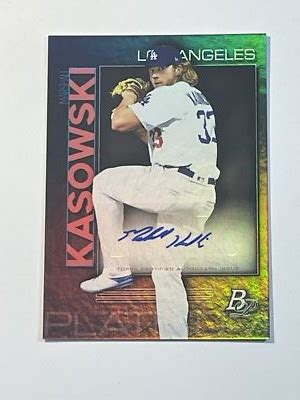 2020 Bowman Platinum Marshall Kasowski Top 96 Top Prospect Autographs