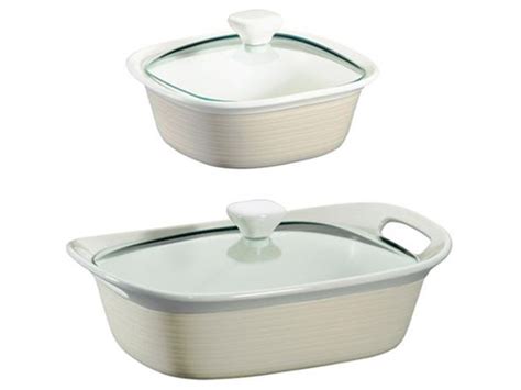 Corningware Etch 4 Pc Bakeware Set