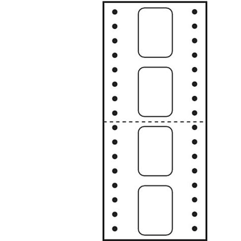 Demco® Continuous Processing Labels Style Dra 1