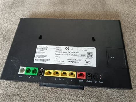 TECHNICOLOR DGA4231 FULL Fibre Router 0 99 PicClick UK