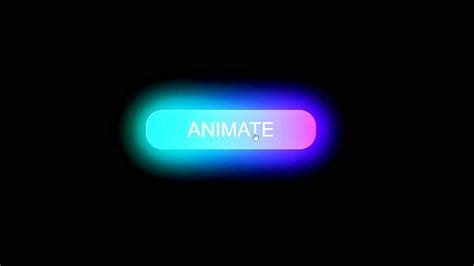 Animated Glowing Button Hover Effect Using Html And Css Youtube