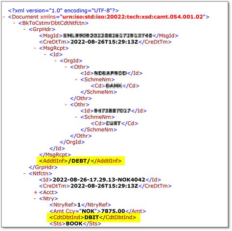 Iso20022 Payment In D365fo For Norway Part 7 Import Camt 054d File Dynfotech