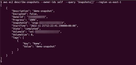 How To Update A User Owned Public Ebs Snapshot To Private Using Aws Cli