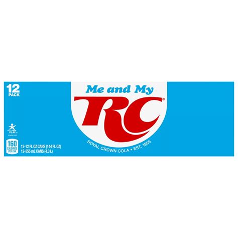 Rc Cola 12 Oz Cans Shop Soda At H E B