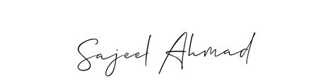 77 Sajeel Ahmad Name Signature Style Ideas Free Electronic Signatures