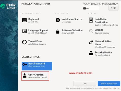 How To Install Rocky Linux 9 Step By Step With Screenshots Linuxteck