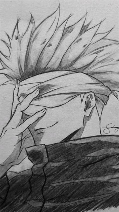 Gojo Satoru [[jujutsu Kaisen]] Battle City Samurai Champloo Graphic