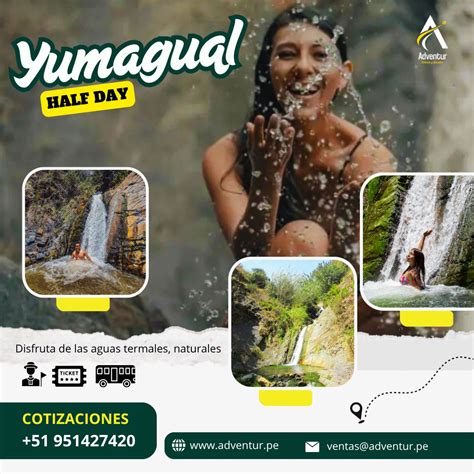 Adventur 🌿💦 Yumagual Half Day ¡relájate En Aguas Termales Naturales