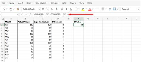 Jak Obliczyć Błąd średniokwadratowy Mse W Programie Microsoft Excel