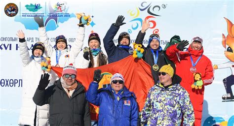 Монголын бүх ард түмний спортын өвлийн Xvi наадмын гүйлтийн цанын сонгомол төрлийн шилдгүүд тодорлоо
