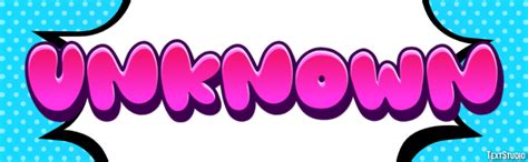 Unknown Text Effect And Logo Design Word