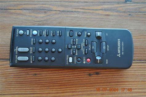 Remote Controls Original Mitsubishi Tv Vcr Remote Control For Sale In
