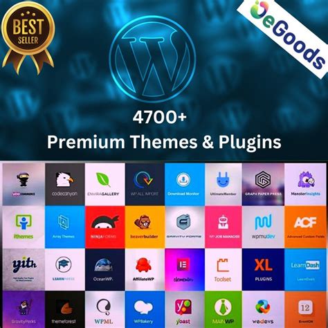 4700 Wordpress Templates Premium Wordpress Themes And Plugins Etsy