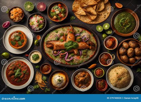 Indian Paratha Indian Flatbread Paratha Flat Vector Illustration