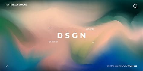 추상적 인 흐린 그라디언트 유체 벡터 배경 디자인 벽지 템플릿과 동적 색상 웨이브 및 블렌드 비즈니스 프리젠 테이션 광고 배너를위한 미래 지향적 인 현대 배경 디자인