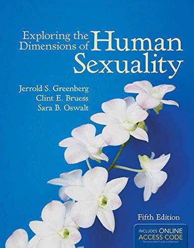 Exploring The Dimensions Of Human Sexuality Greenberg Jerrold S