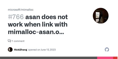 Asan Does Not Work When Link With Mimalloc Asano Instead Of Libmimalloc Asana · Issue 766
