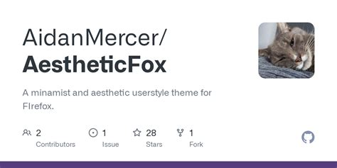 Github Aidanmerceraestheticfox A Minamist And Aesthetic Userstyle