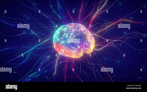 Digital Brain Connections Spreading Out Artificial Intelligence And Neural Network Concept