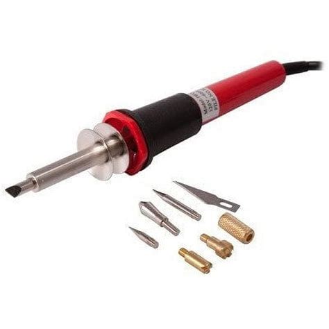 Sona Enterprises 9pc Wood Burning Pen And Soldering Tips Kit Heat