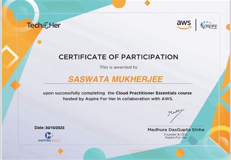 Saswata Mukherjee On Linkedin Successfully Completed The Cloud