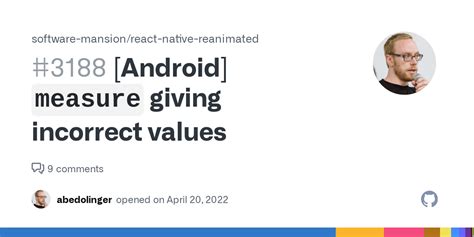 Android `measure` Giving Incorrect Values · Issue 3188 · Software