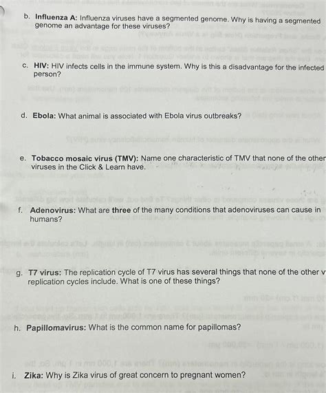 Solved B ﻿influenza A Influenza Viruses Have A Segmented