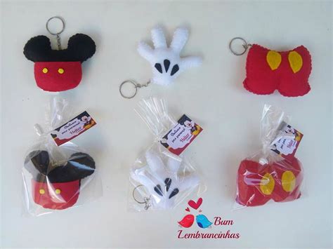 Chaveiro Em Feltro Do Mickey No Elo7 Buumm Lembrancinhas B259a1