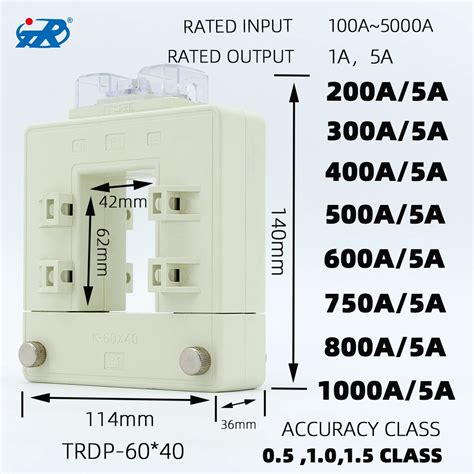 Low Voltage Split Core Toroidal Current Transformer CT 2000A 5A
