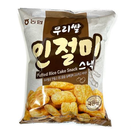 [nh] Puffed Rice Cake Snack Cracker 농협 우리쌀 인절미 스낵 125g