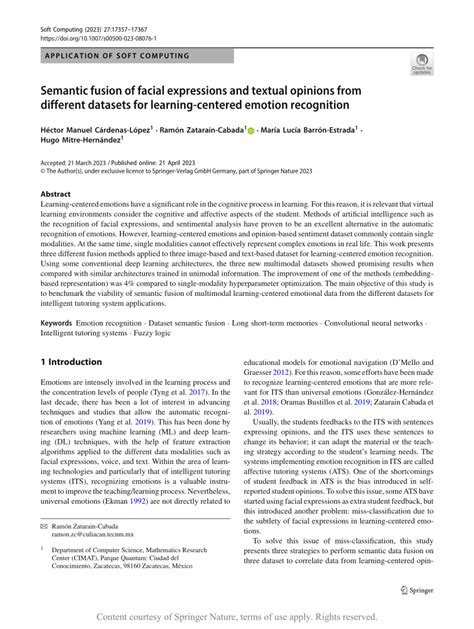Semantic Fusion Of Facial Expressions And Textual Opinions From Different Datasets For Learning