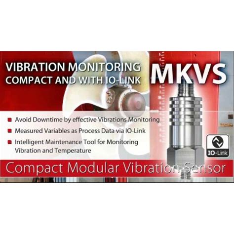 vibration sensor with io link sensors nl