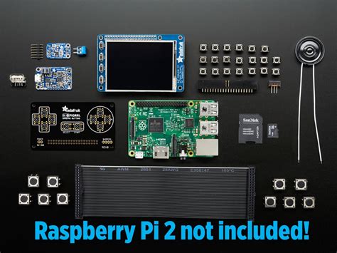 PiGRRL Kit Pack Build Your Own Pi Game Emulator CASE RASPBERRY PI NOT INCLUDED ID