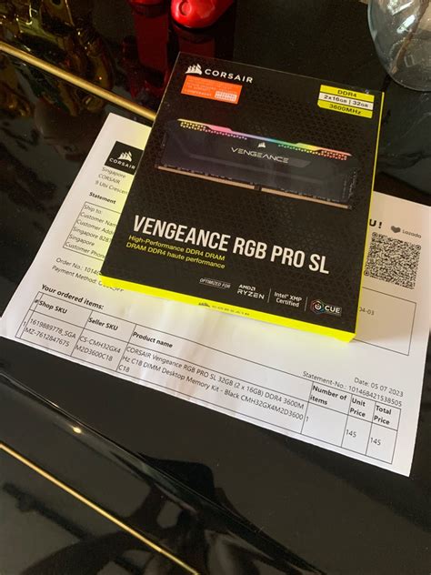Corsair Vengeance Rgb Pro Sl Ddr Mhz X Gb Computers Tech Parts Accessories